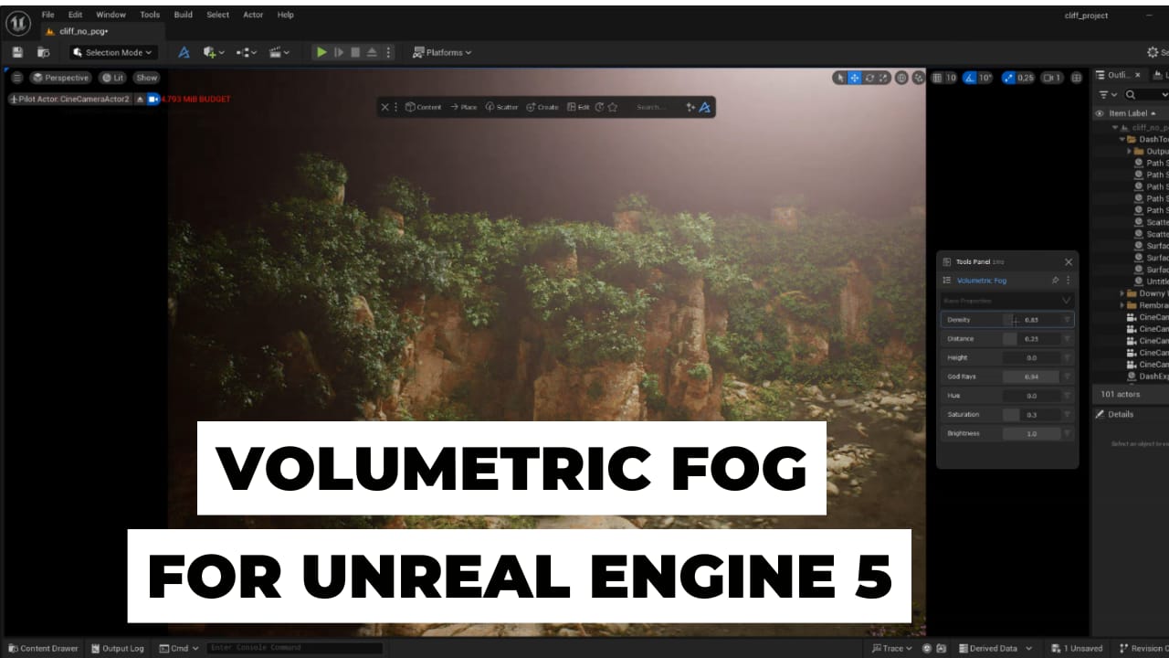 Dash - World Building Plugin for UE5
