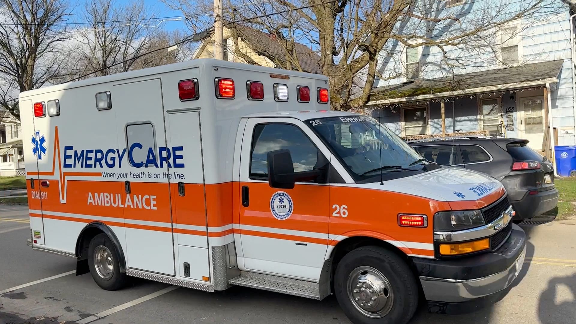 Watch HiDef: Greenville's EmergyCare Ambulance Responding To A Medical ...