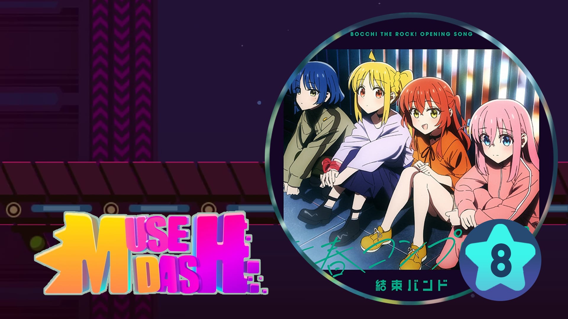 Watch 【Muse Dash】seisyun complex - kessoku band (Custom 8★) | Streamable