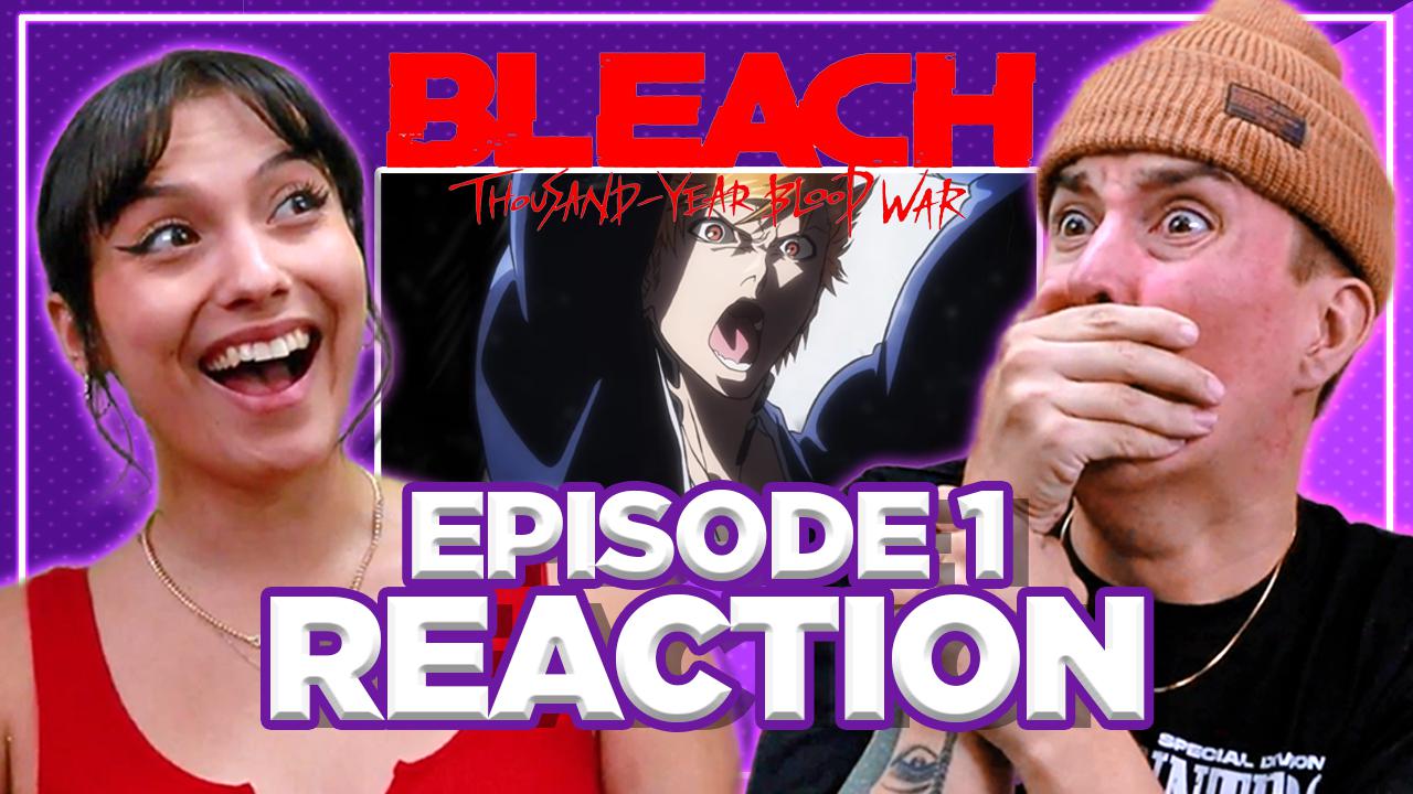 Watch Bleach TYBW Episode 1 Reaction UNCUT! | Streamable