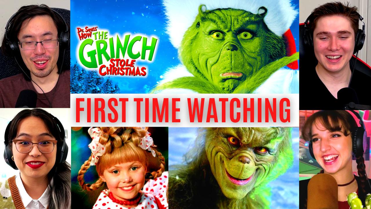 Dr. Seuss' How The Grinch Stole Christmas full length reaction