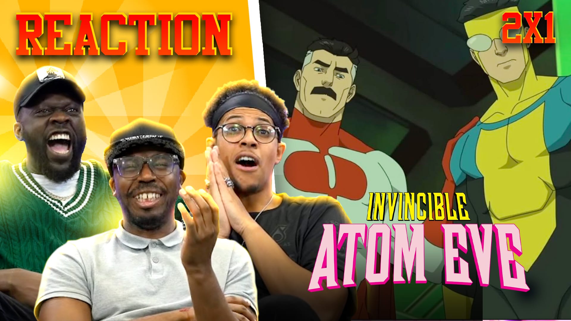 Watch Invincible 2x1 Reaction | Streamable