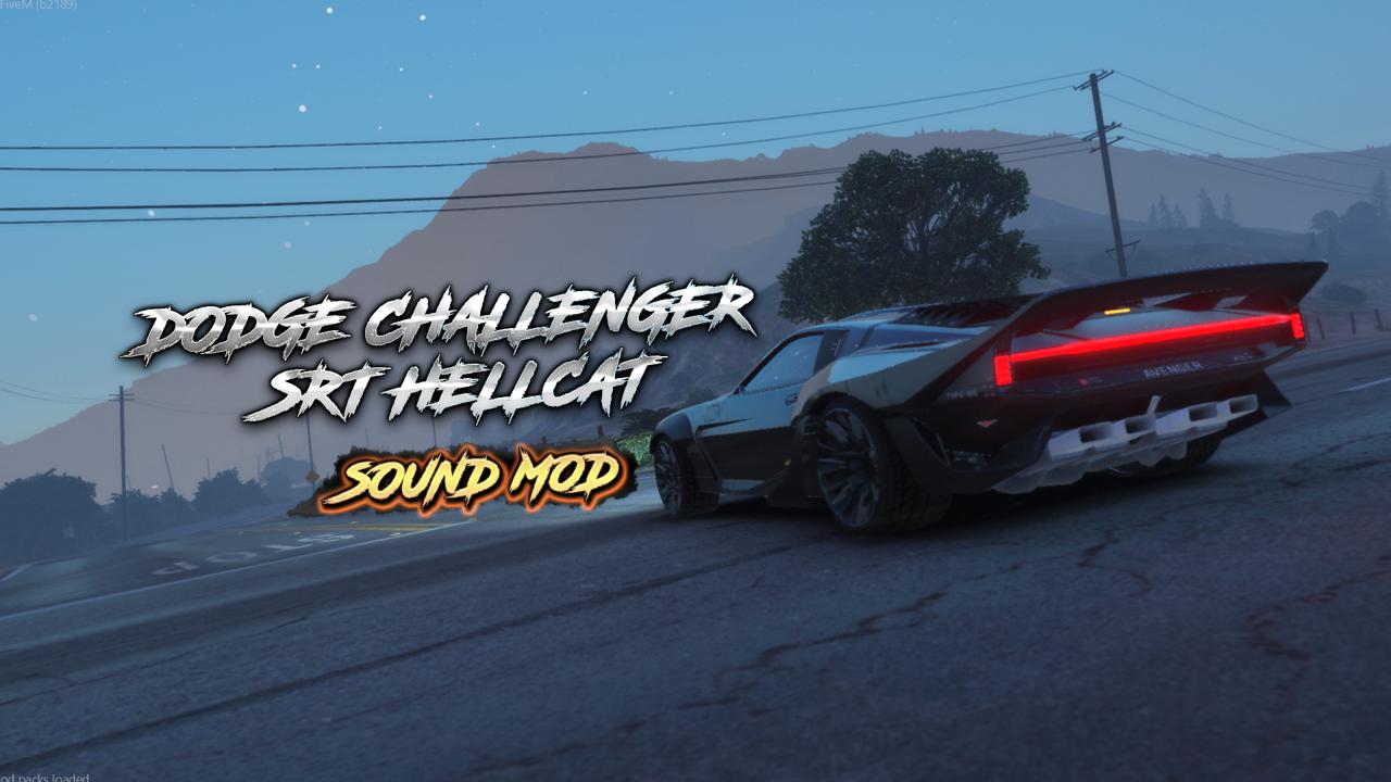 Watch Dodge Challenger SRT Hellcat Sound Mod | Streamable