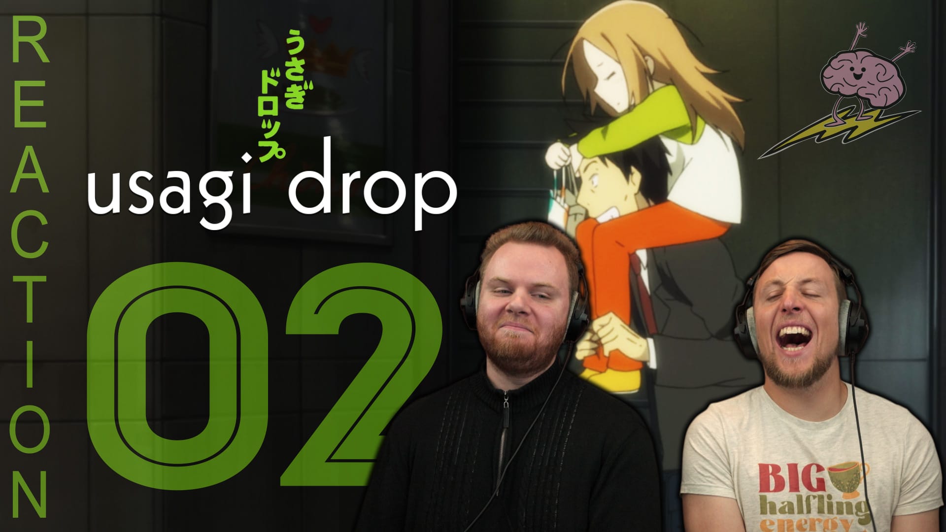 Watch SOS Bros React - Usagi Drop Episode 2 | Streamable