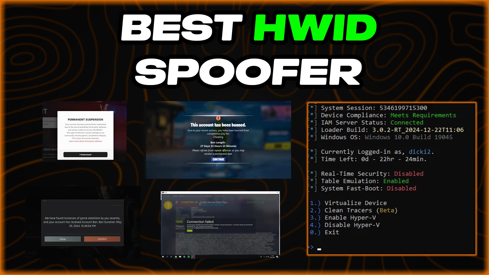Watch Best EFI Hwid Spoofer - Unban to Valorant, Delta force, Arena breakout, Fortnite, Fivem ...