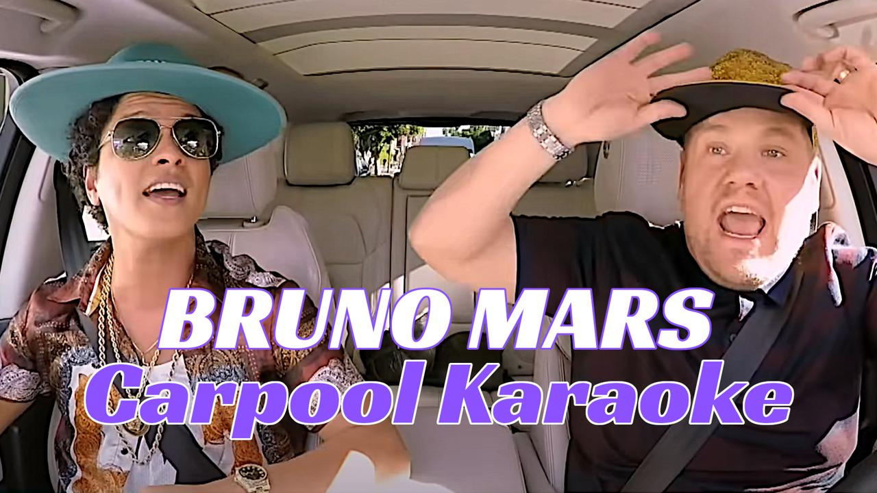 Bruno Mars - Carpool Karaoke Reaction