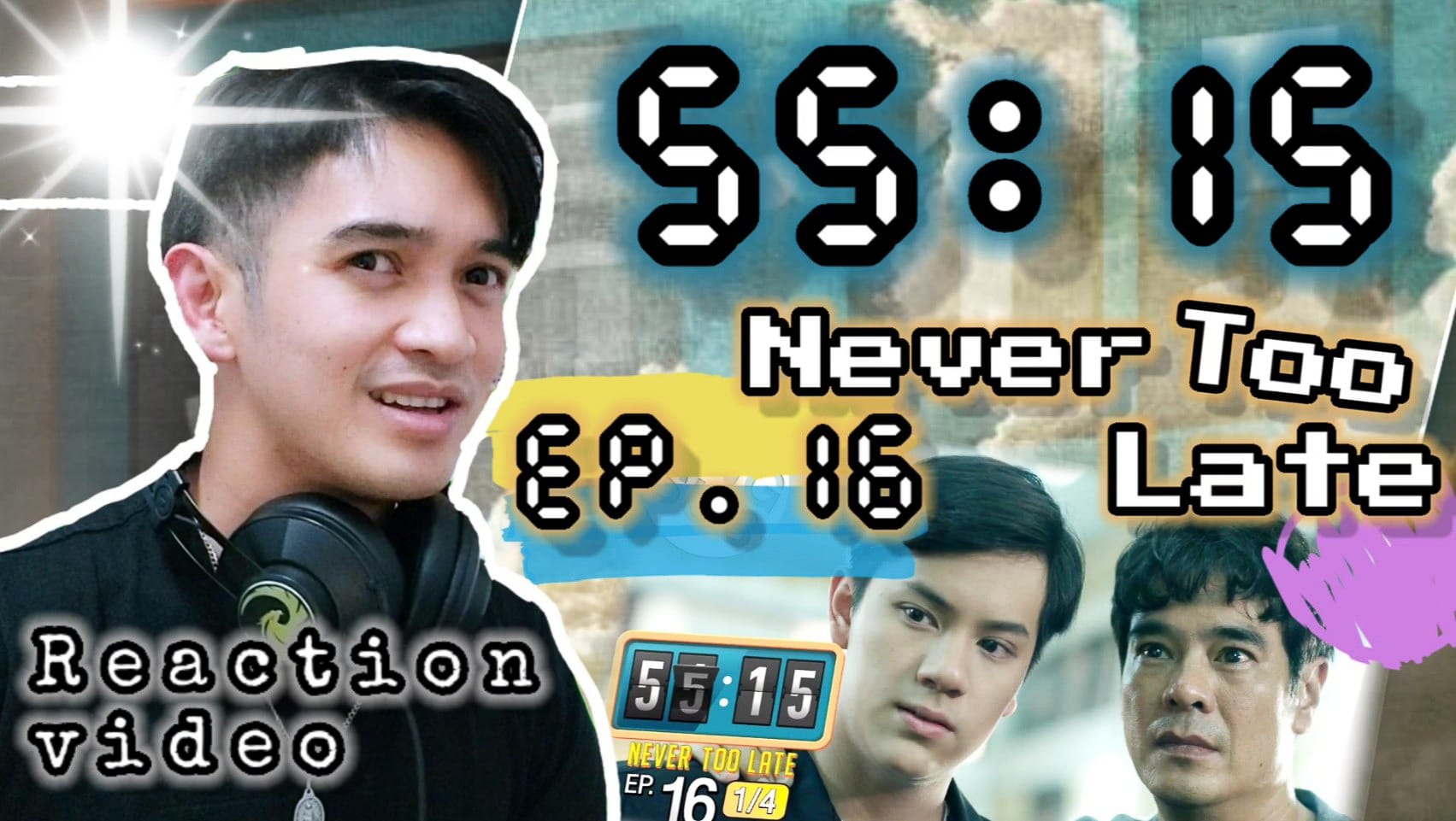 Watch 55:15 NEVER TOO LATE EPISODE 16 REACTION | I FEEL BAD FOR THESE PEOPLE!!! HUHU | Streamable