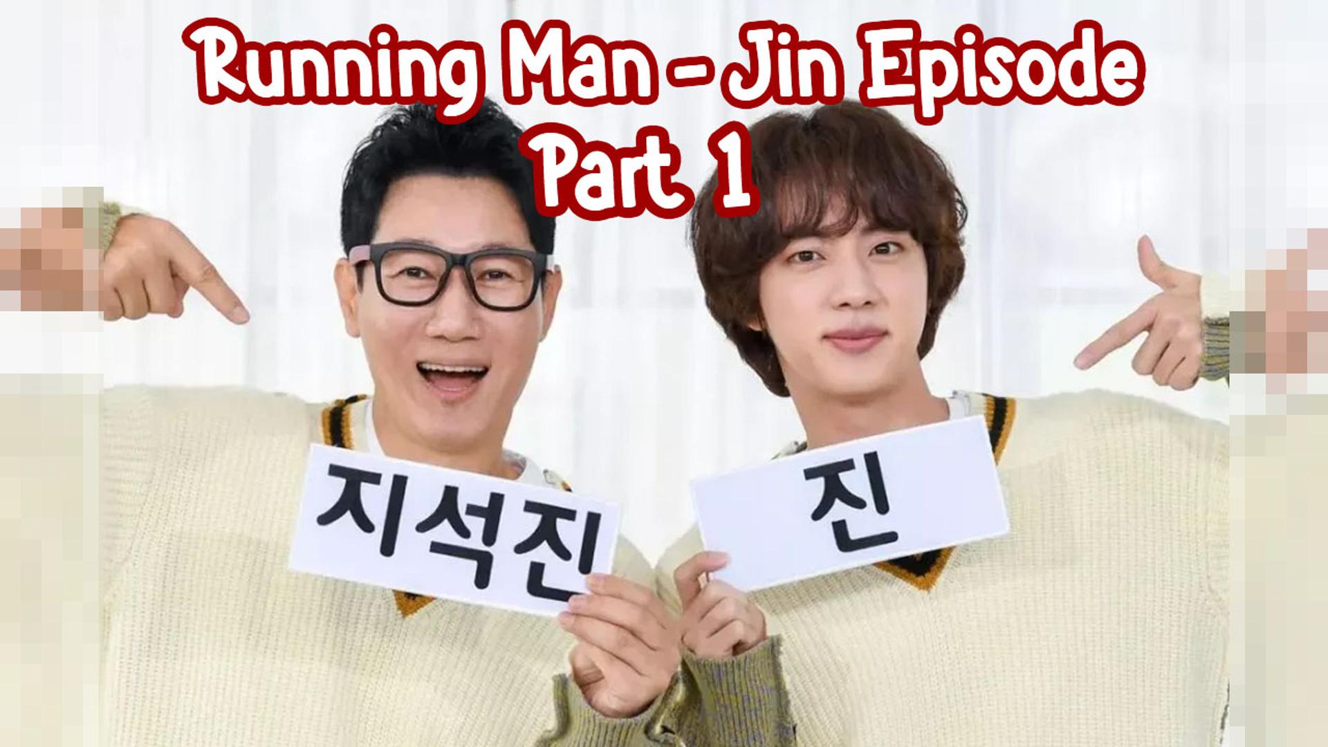 Running Man With Jin Part 1