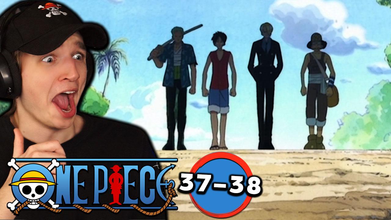 Watch One Piece 37-38 PATREON REACTION!! | Streamable
