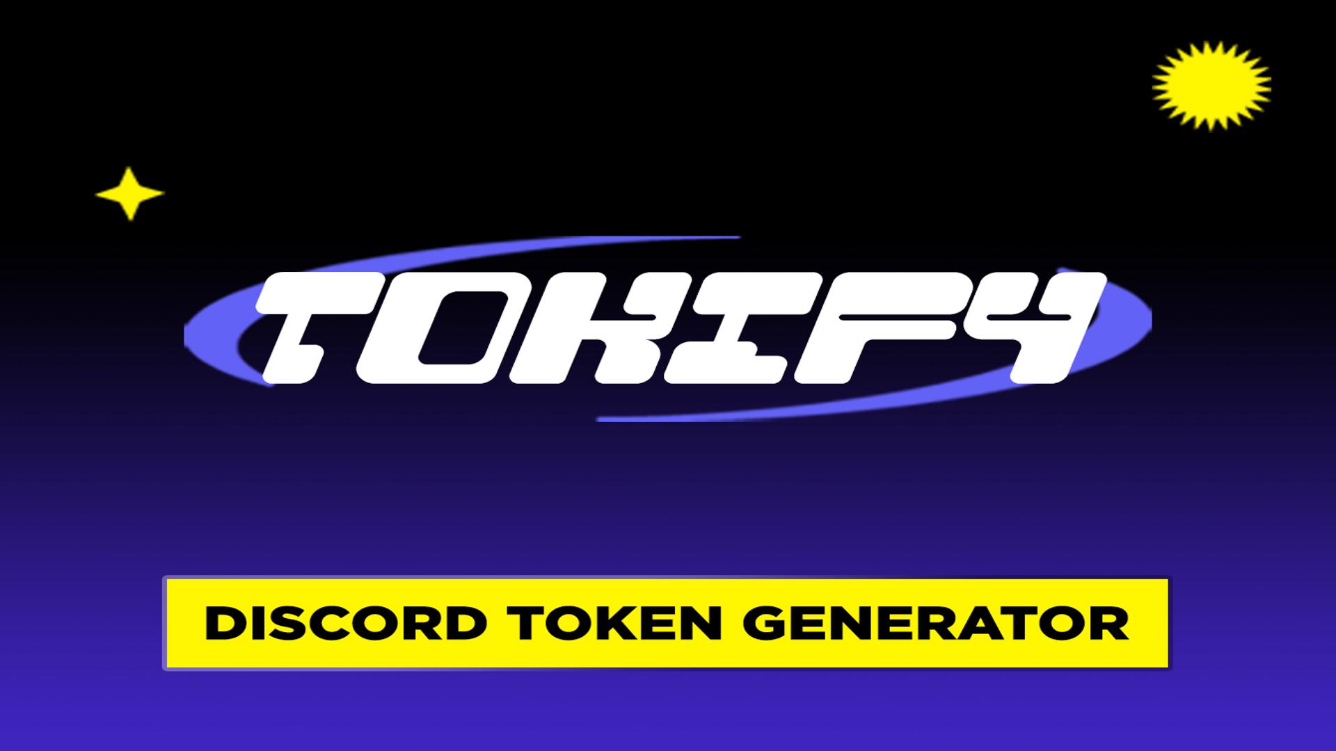 Tokify Discord Token Creator Showcase