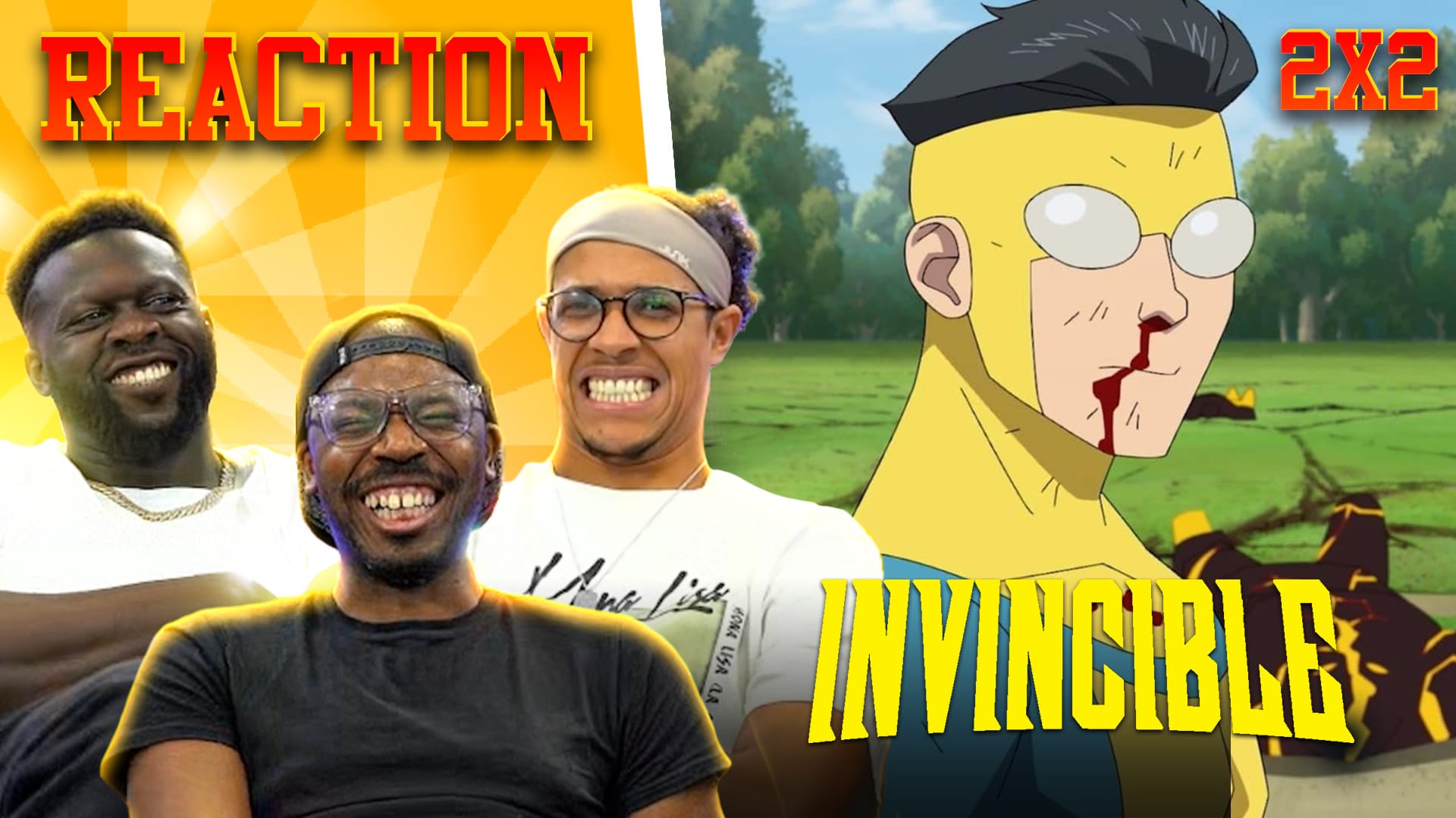 Invincible 2x2 Reaction