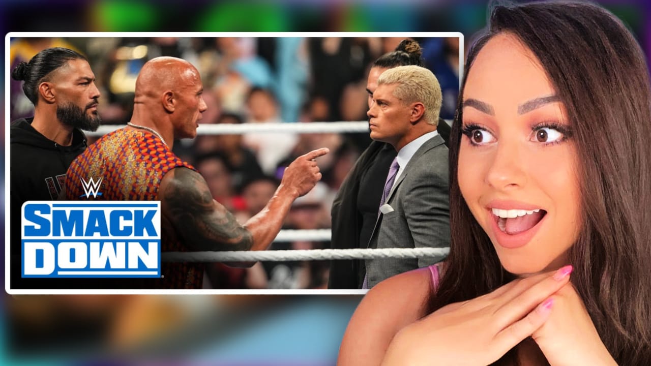 Watch FULL SEGMENT – Rhodes and Rollins accept The Rock and Reigns’ Challenge - Reaction ...