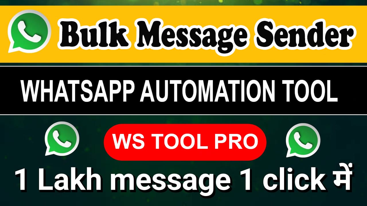Watch WSTool Pro - WhatsApp Automation + Bulk Sender + Grab All Contacts From Groups + Antiban ...