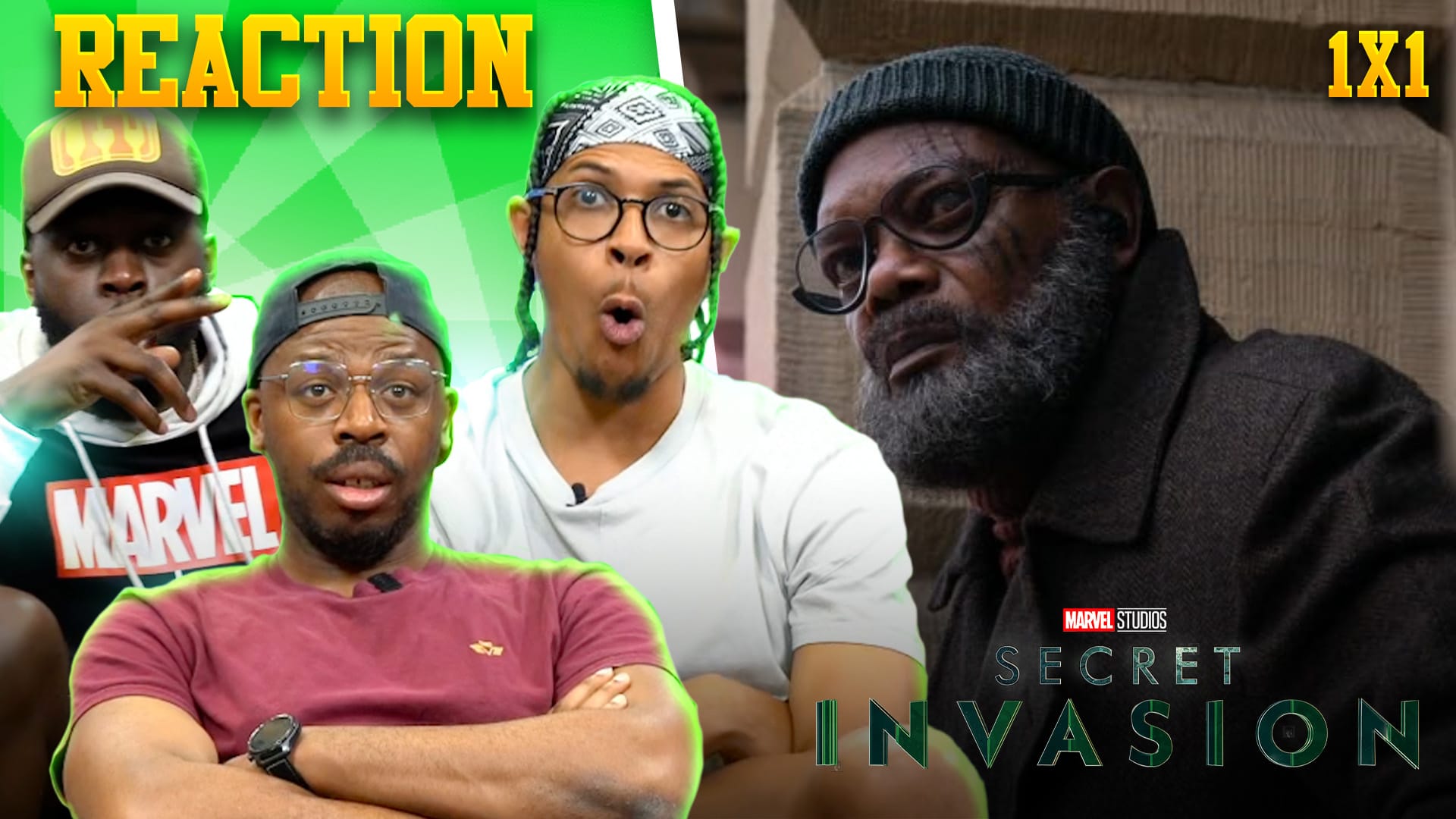 Watch Secret Invasion 1X1 Reaction | Streamable