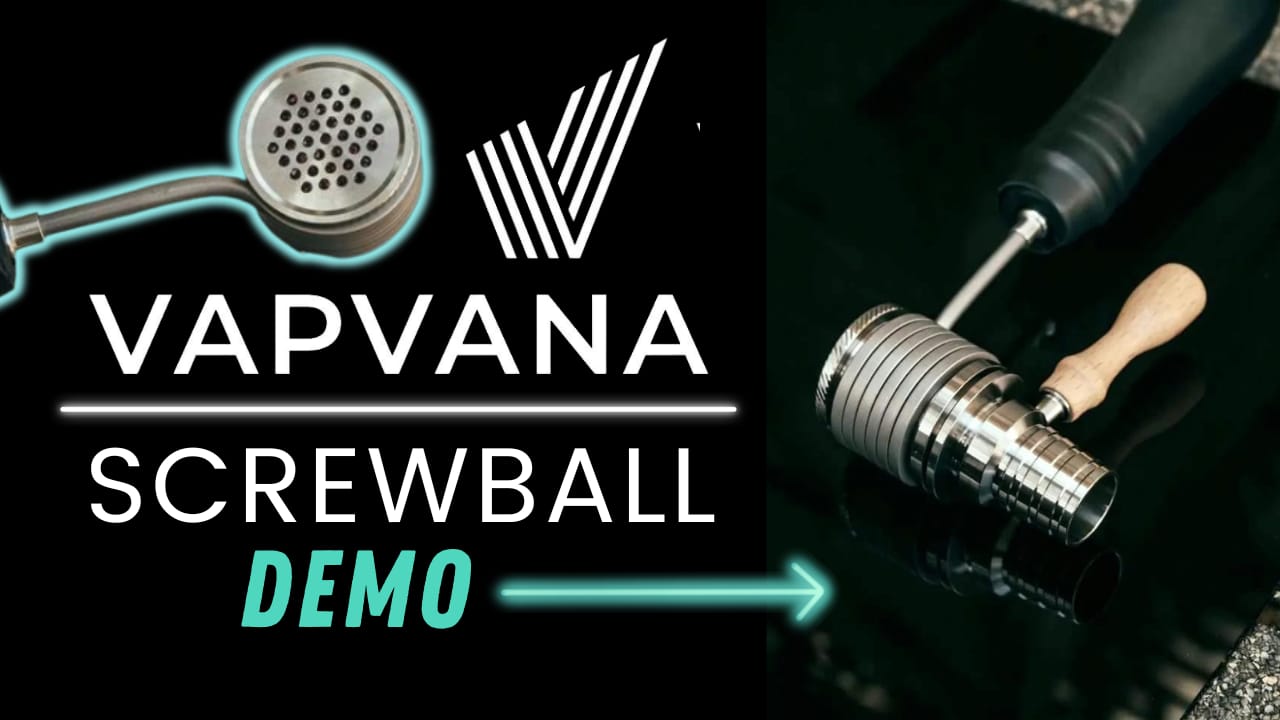 Watch The Vapvana Screwball // Excellent Ball Vape with a Massive Bowl ...