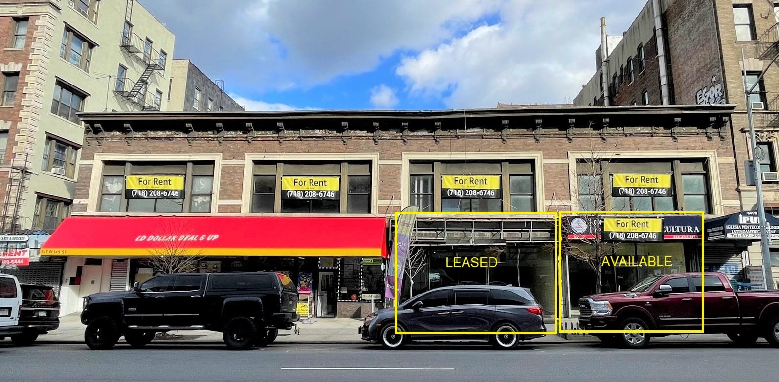 541 w 145 Store -- Retail A