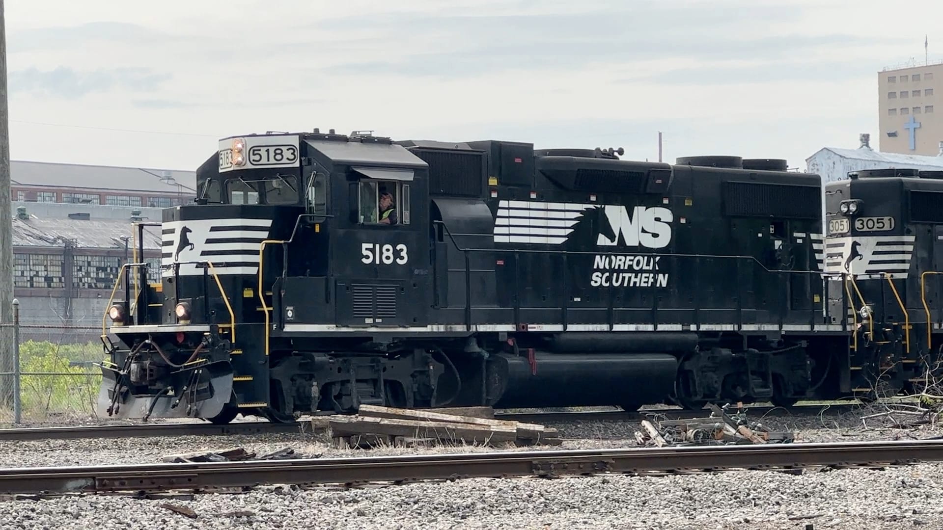 Watch HiDef: Norfolk Southern C23 At Clark Street!-(6/8/2023!) | Streamable