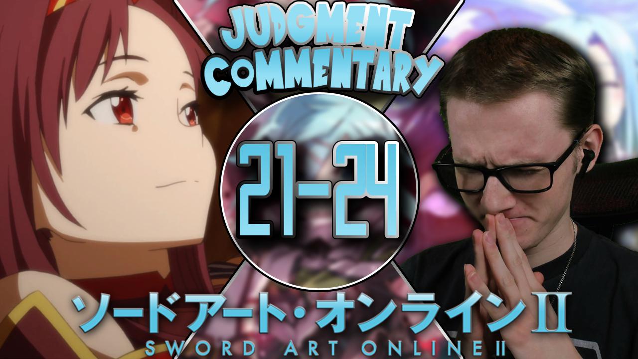 Watch Judgment Commentary! | Sword Art Online II (Season 2) | Episodes 21-24 | Streamable
