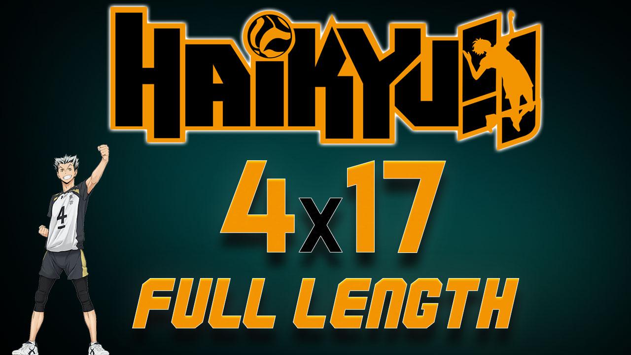 Watch Haikyu 4x17 Reaction Full | Streamable