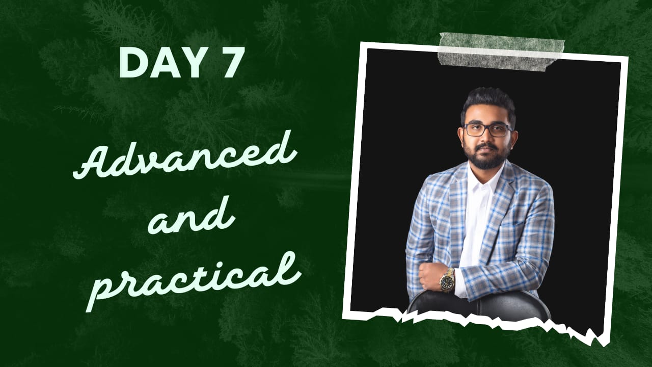 Watch Day 7 - Advanced and Practical - E7B102 - Dr. Lakshitha Prasad ... Watch Day 7 - Advanced and Practical - E7B102 - Dr. Lakshitha Prasad ...