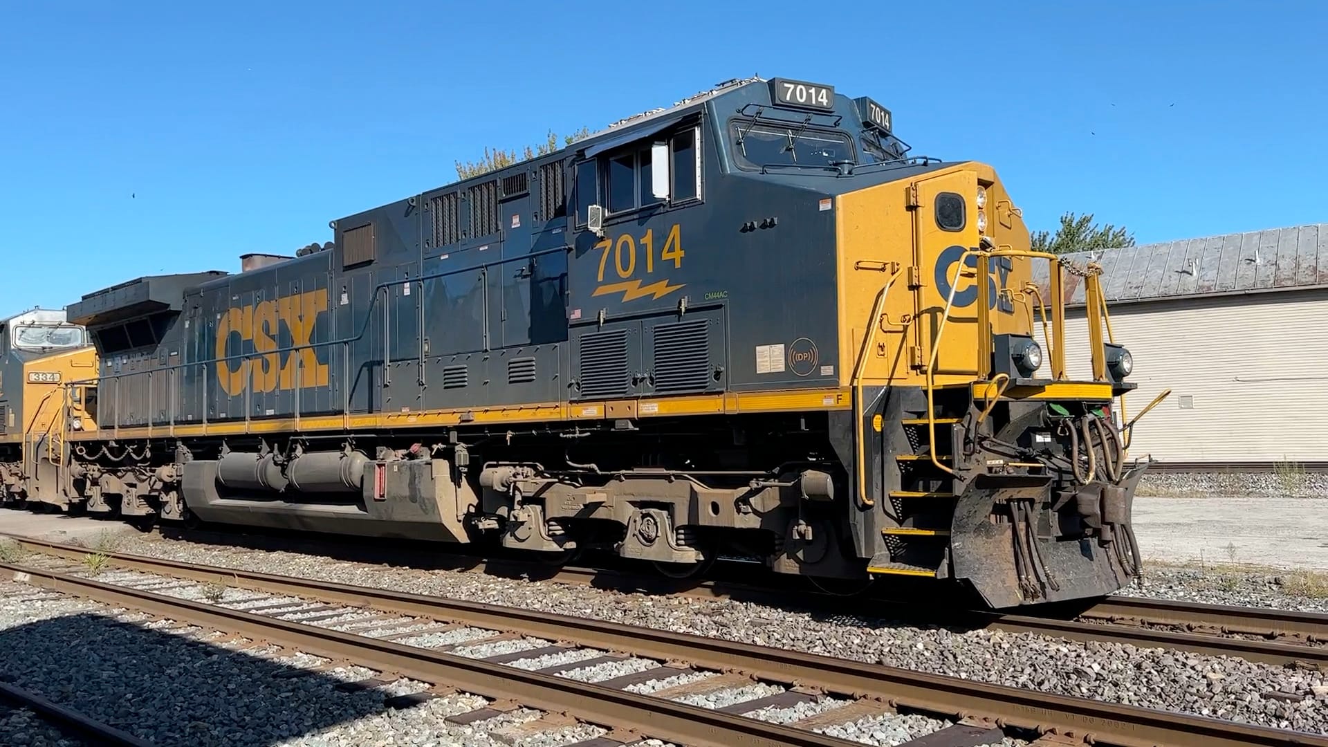 Watch HiDef: CSX Intermodal Train At South Main Street!-(10/2/2023!) | Streamable