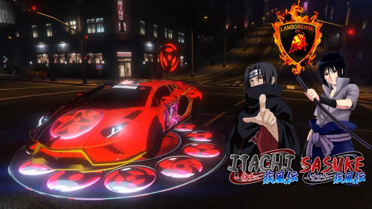 Lamborghini Itachi Sasuke by SKULL