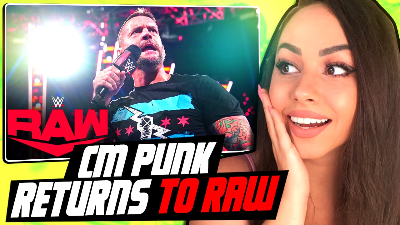 Watch CM Punk returns to Raw for the first time in nearly 10 years ...
