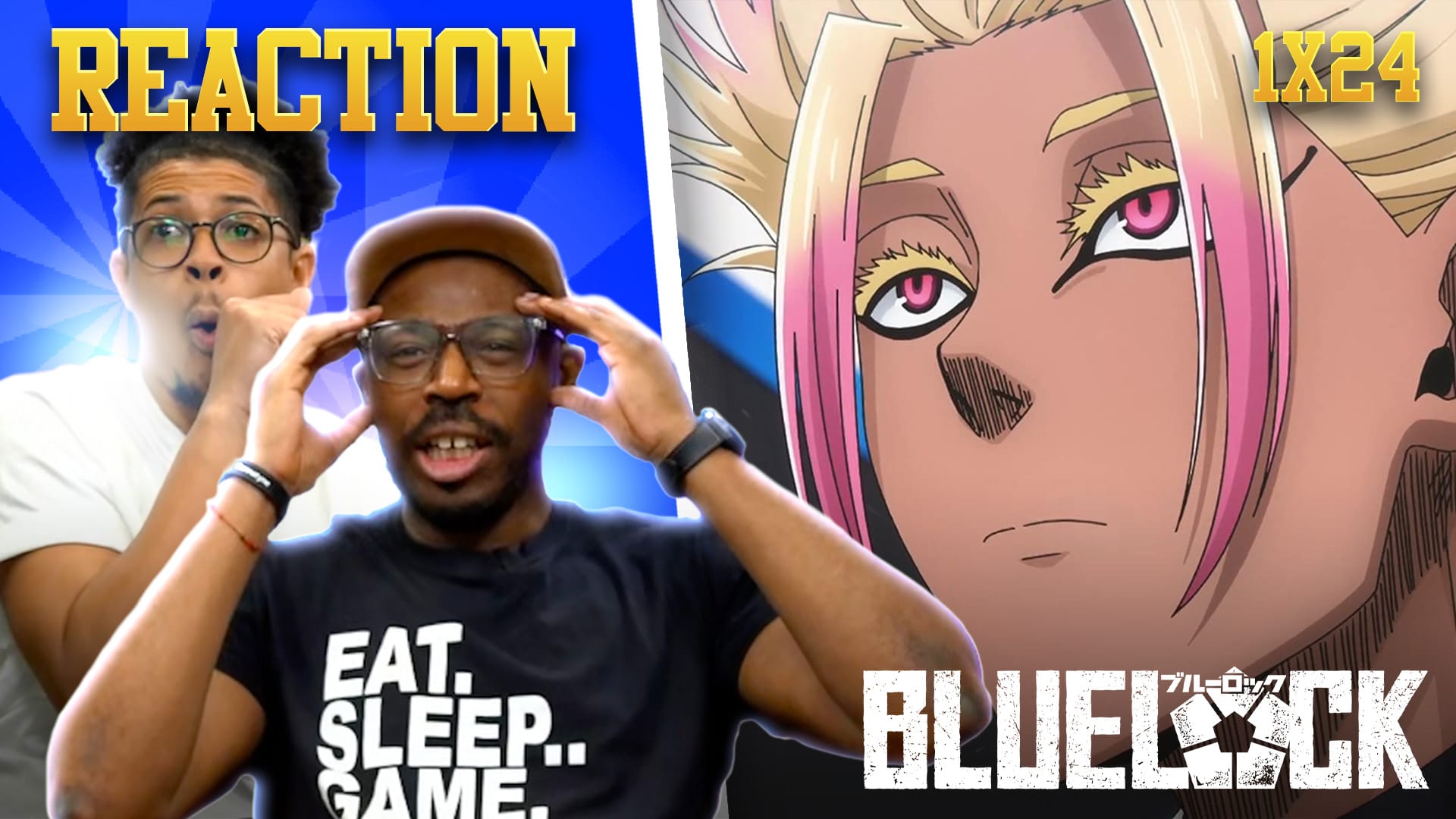 Blue Lock 1x24 Reaction