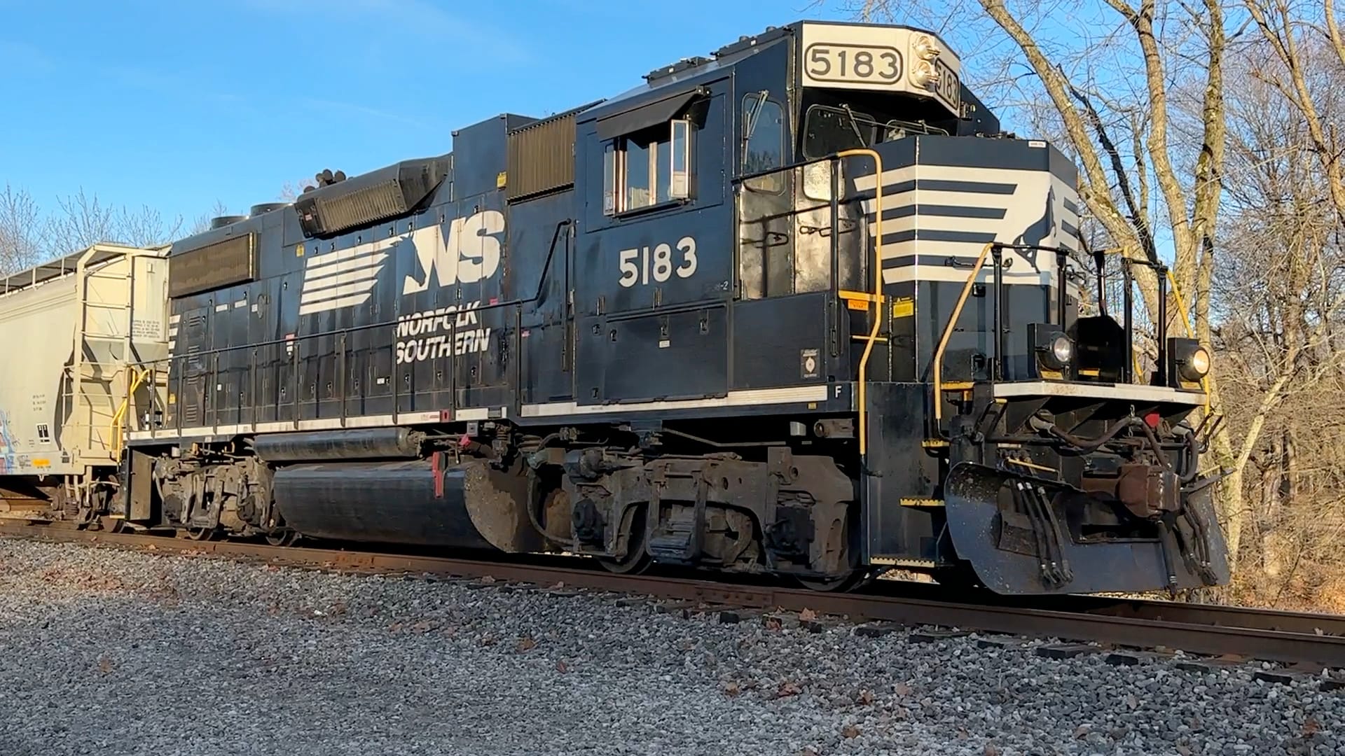 Watch HiDef: Norfolk Southern C29 At Wasser Bridge Road!-(11/7/2022!) | Streamable