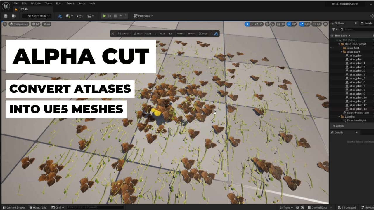 Dash - World Building Plugin for UE5