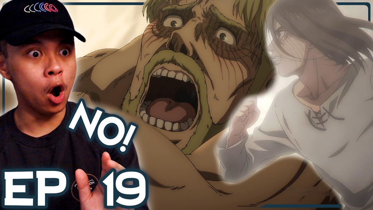 Attack on Titan S4 EP 19 FULL Reaction