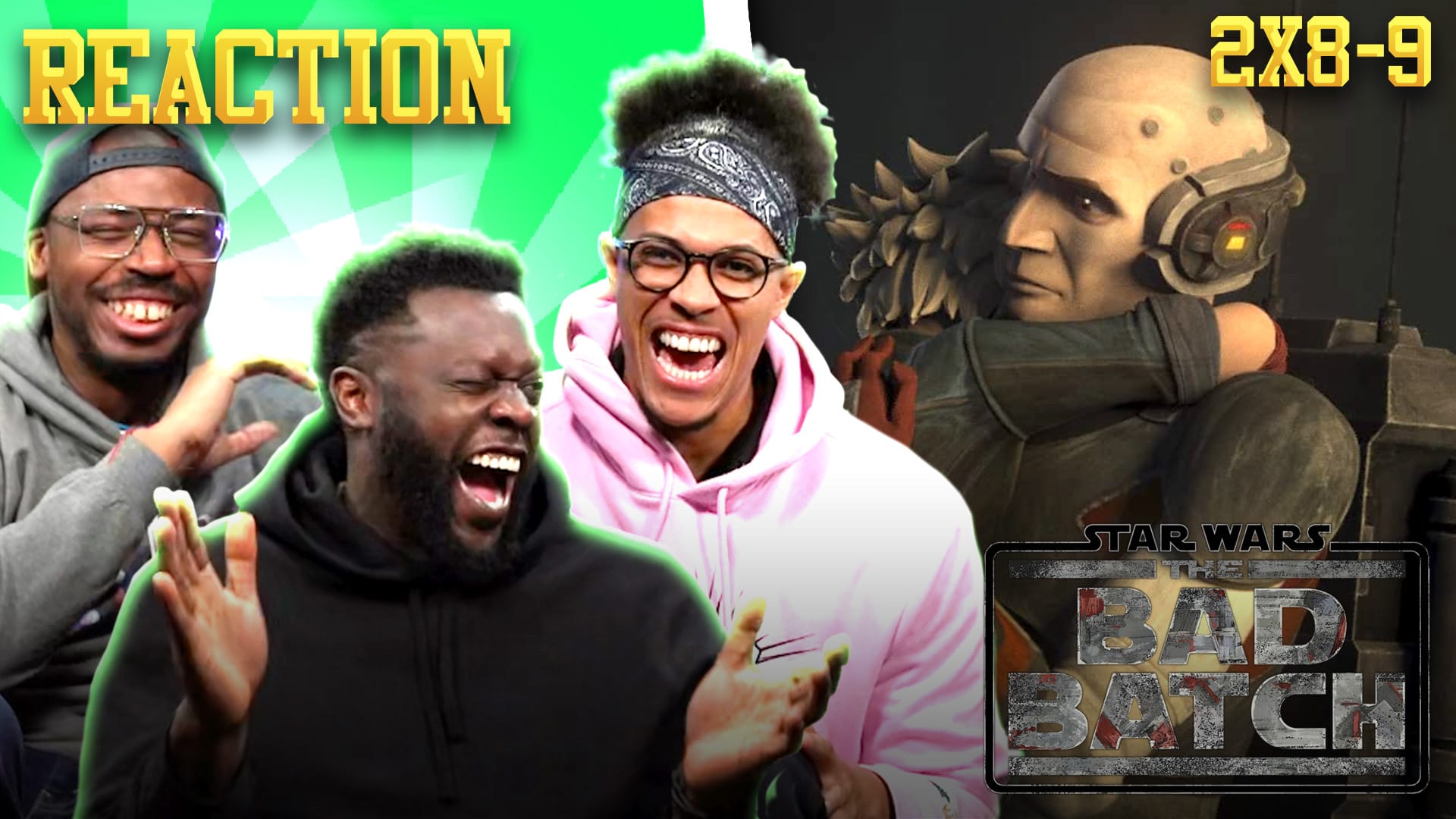 The Bad Batch 2X8-9 Reaction