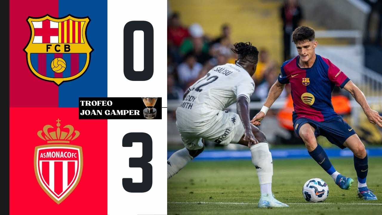 Watch Barcelona vs Monaco 0-3 Hіghlіghts & Resumen y Goles 2024 ...