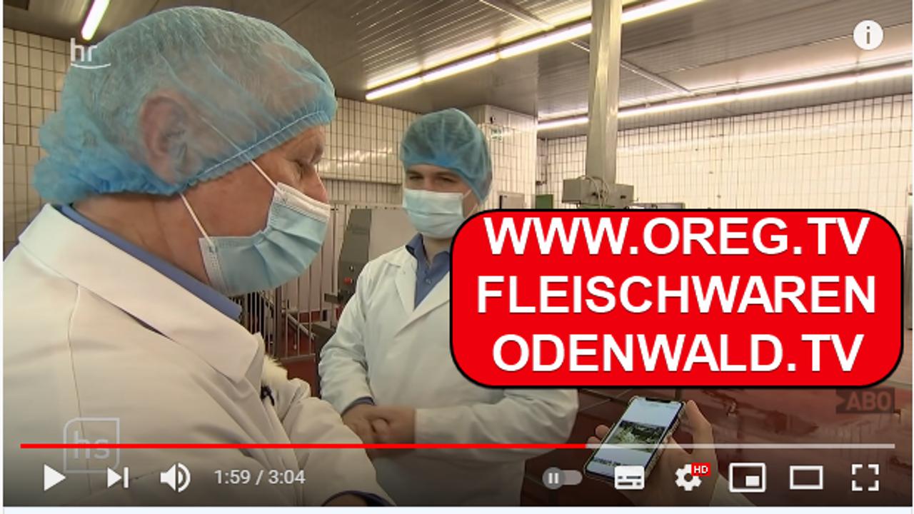 https://streamable.com/wztwoe - Ein Blick hinter die Kulissen der Odenwälder Fleischwaren GmbH ...