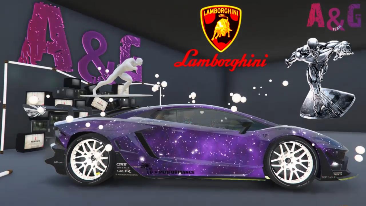 LB Aventador Silver Surfer Edition By A&G Team |Discord : https ...