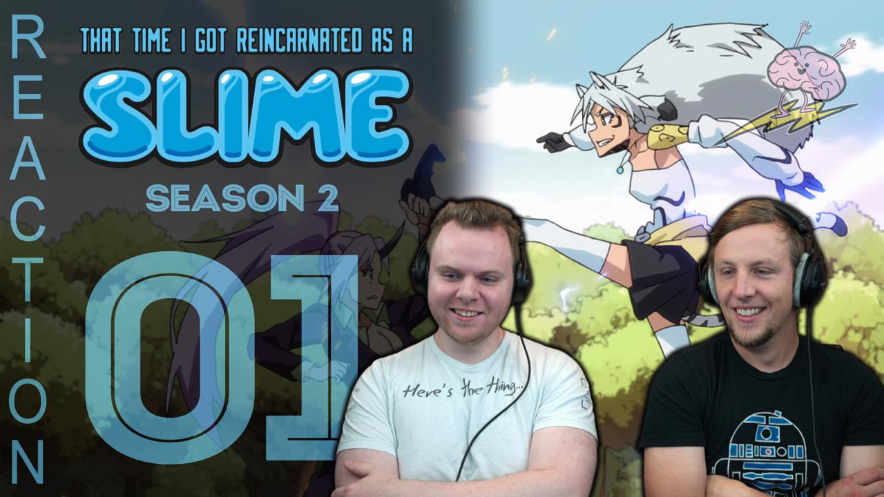 Watch SOS Bros React - Reincarnated as a Slime Season 2 Episode 1 - | Streamable