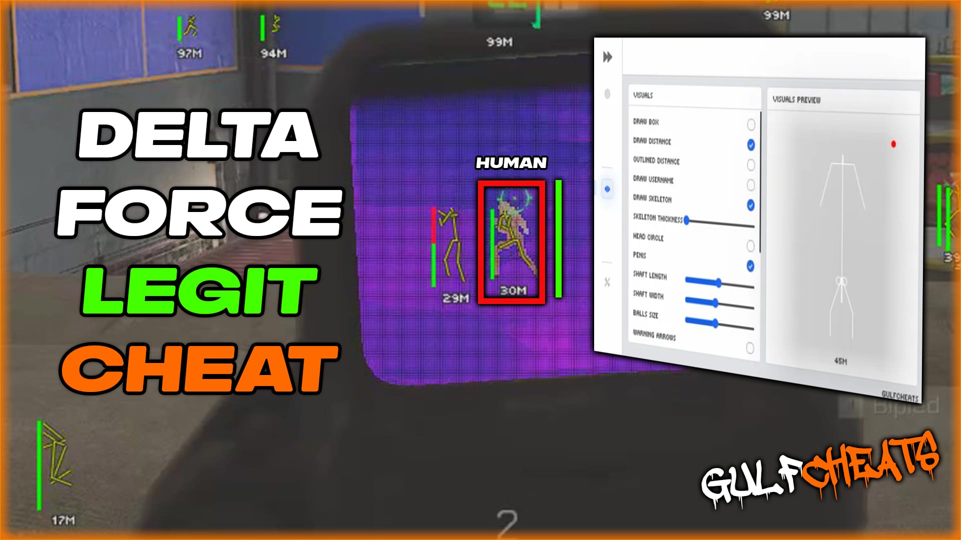 Watch DELTA FORCE CHEAT = FREE WINS 🎯 [FULL GULFCHEATS EXTERNAL SHOWCASE] | Streamable