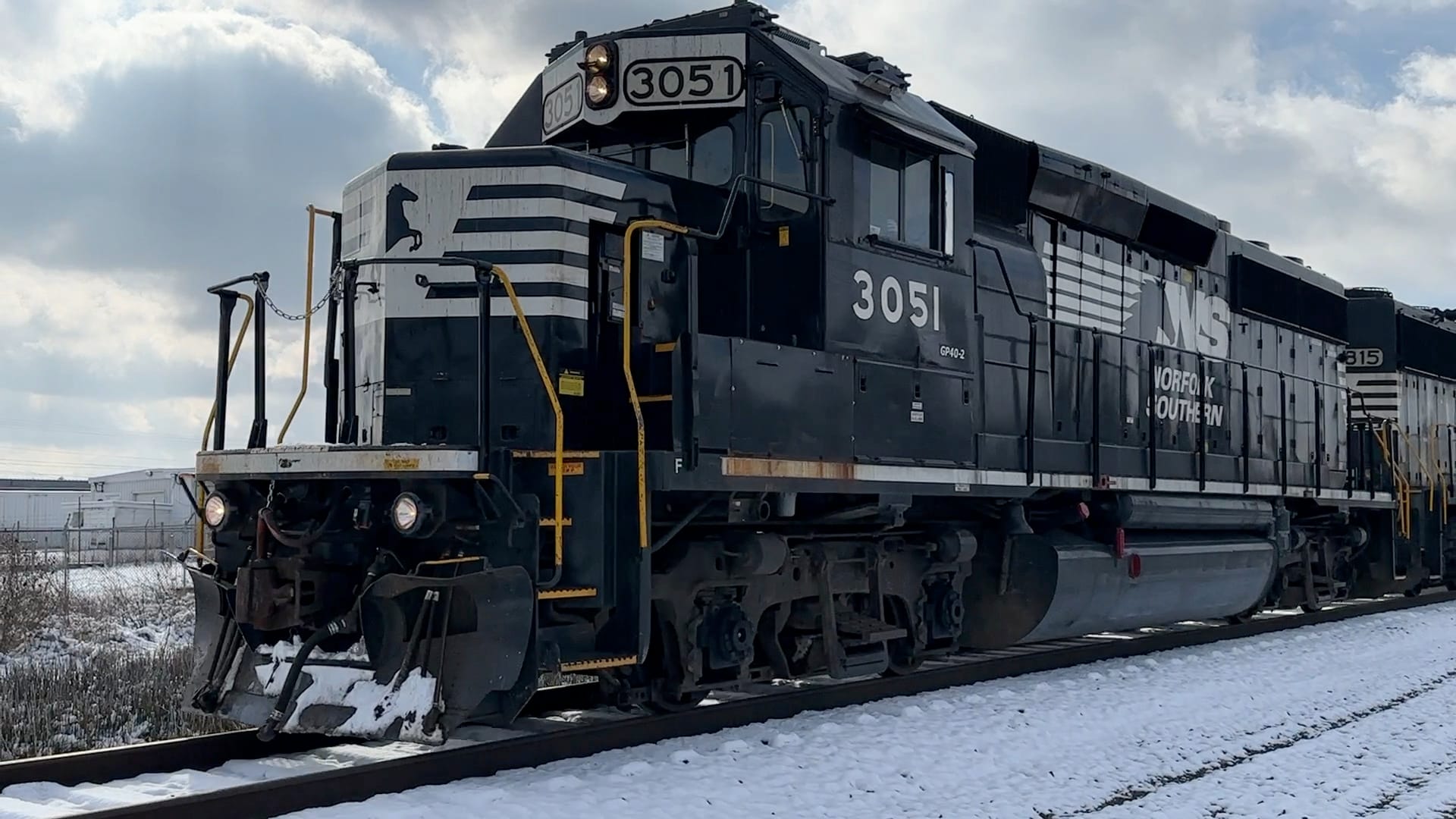 Watch HiDef: Norfolk Southern C29 At Crestview Drive!-(1/24/2023!) | Streamable