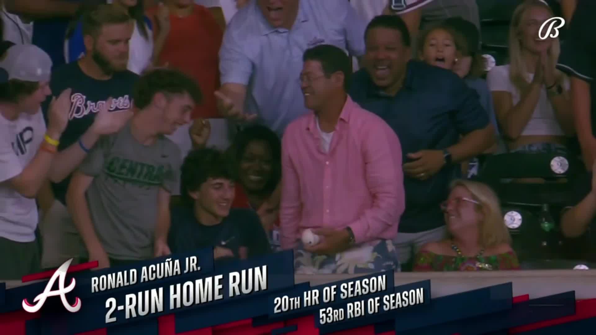 Ronald Acuña Jr. joins the home run party to make it 16-4.
