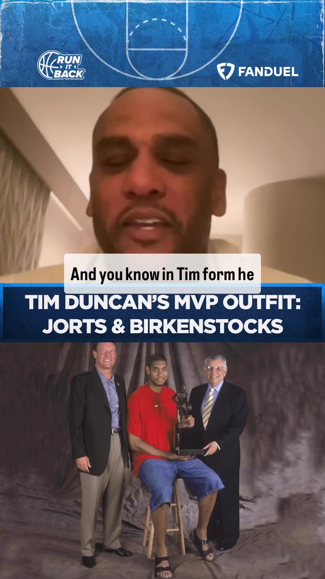 Watch ClutchPoints - "I was surprised to see a guy accept the MVP award ...