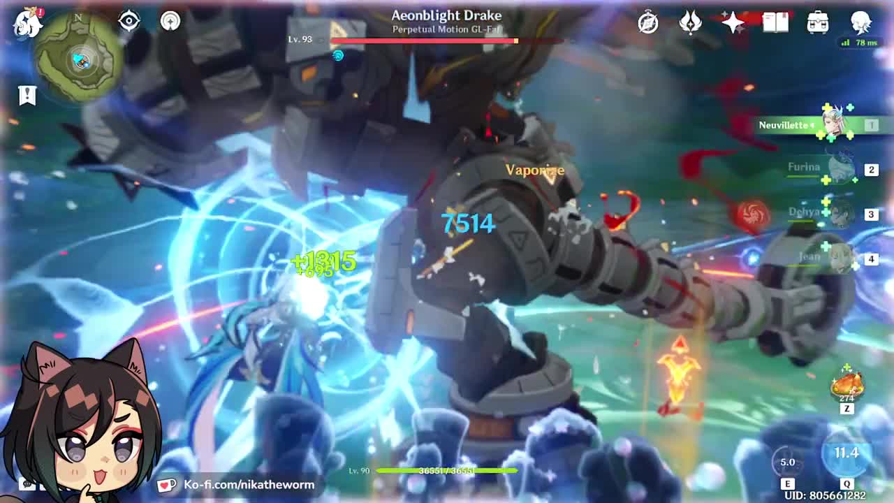 Furi-Neuvi VS Robo Chiken