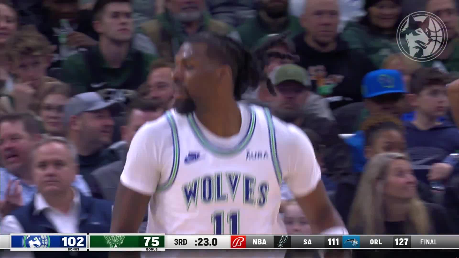 Watch [Highlight] Mike Conley Jr. flings the ball over two defenders to ...