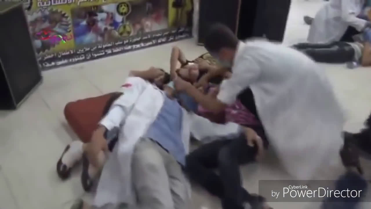 Watch FSA terrorists teach children to fake a chemical attack | Streamable