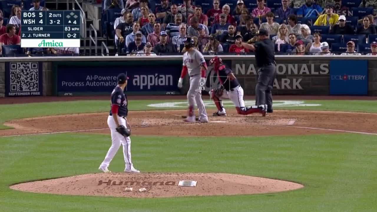 Watch Justin Turner puts together an impressive AB just for Pitch #10 to be called a strike ...