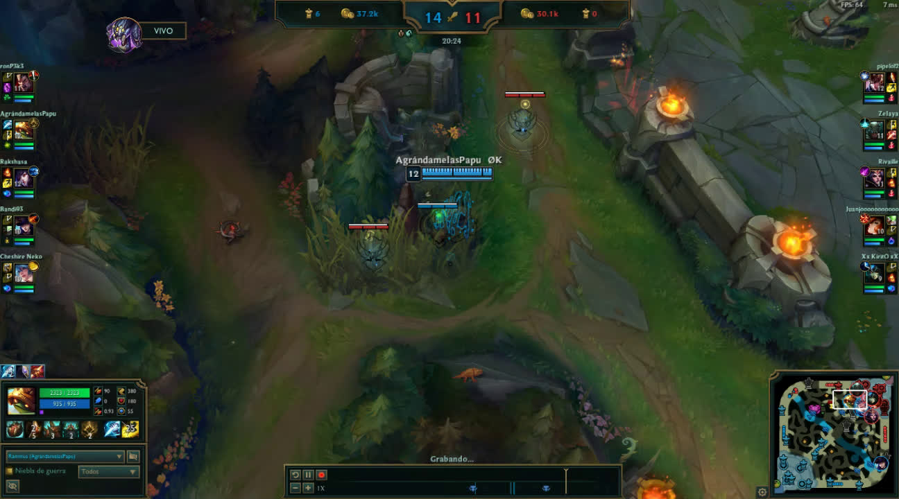 On that day, the turret shot 9 times. For Rammus, it was tuesday.