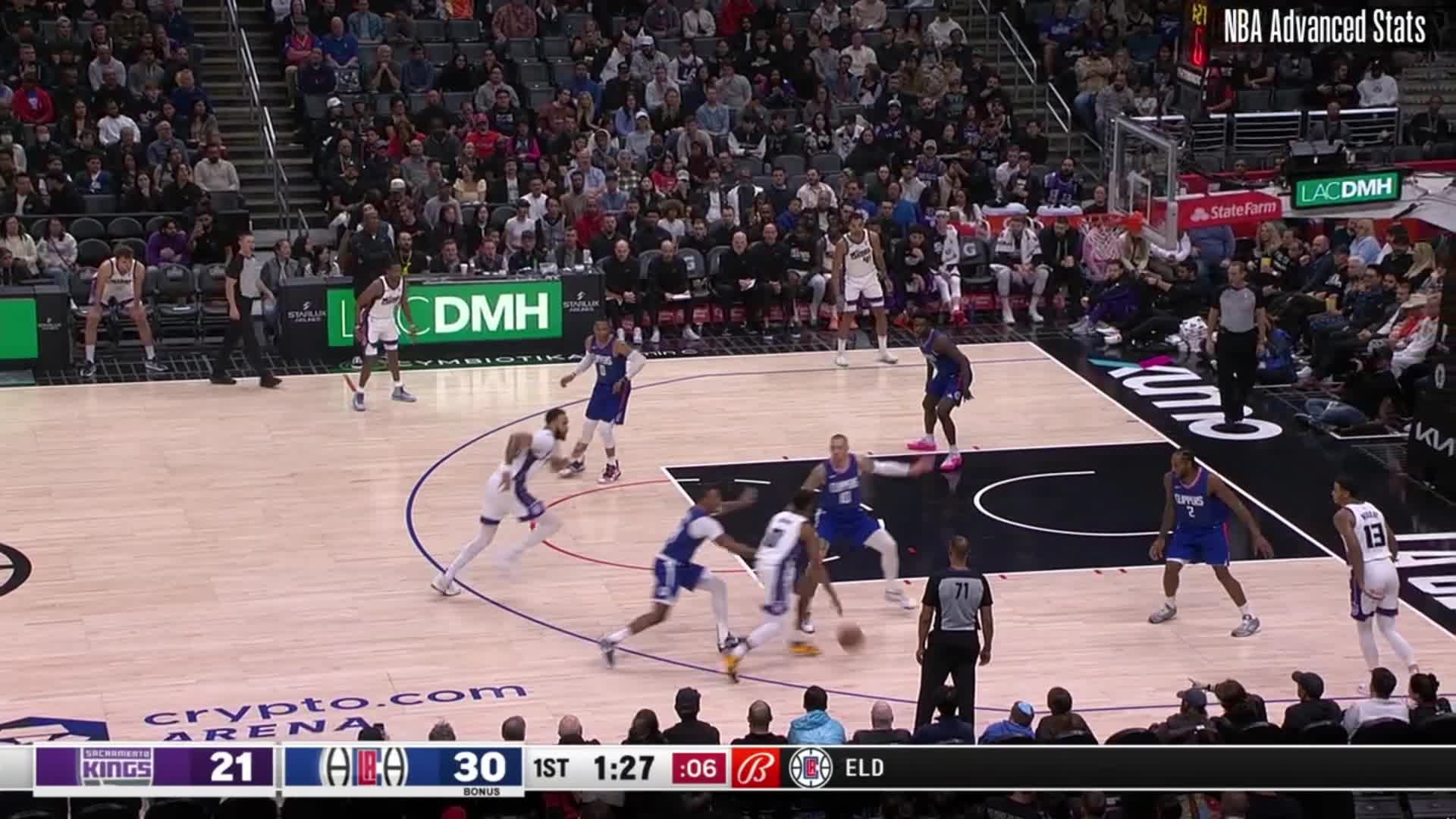 3. Monk beating tag on roll