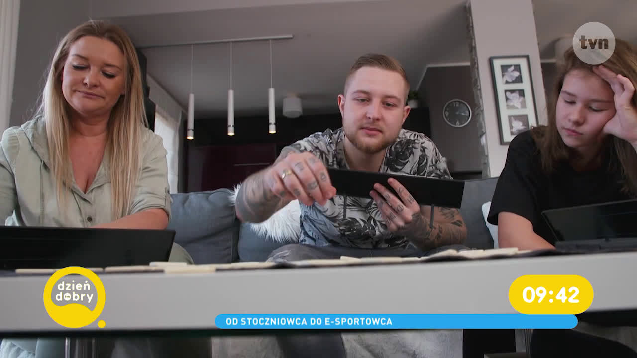 Od stoczniowca do e-sportowca Dzie Dobry TVN