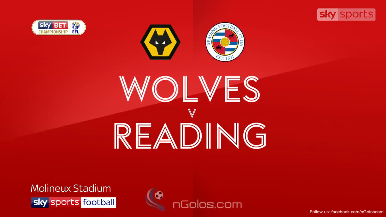 (www.nGolos.com) Wolves 3-0 Reading (Championship)