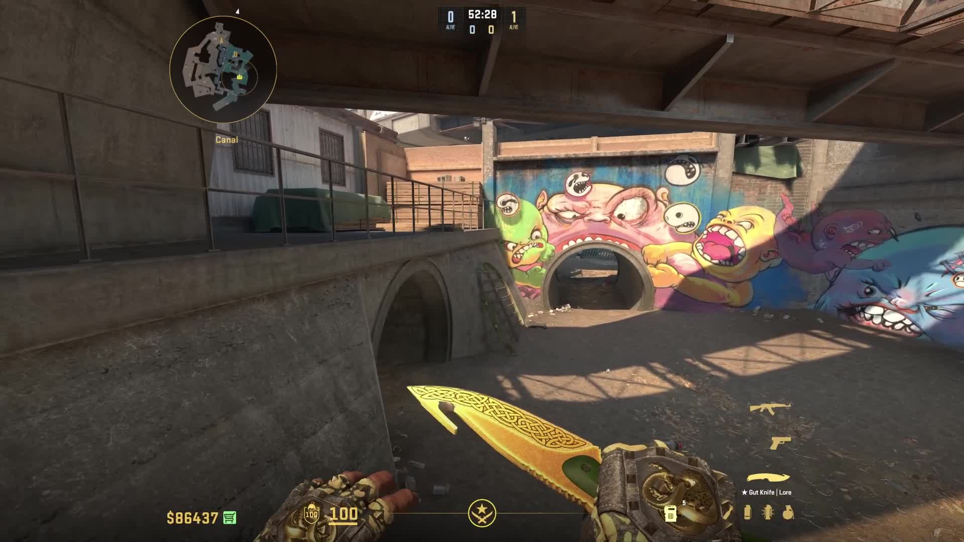 CS2 Bug - Overpass Collision