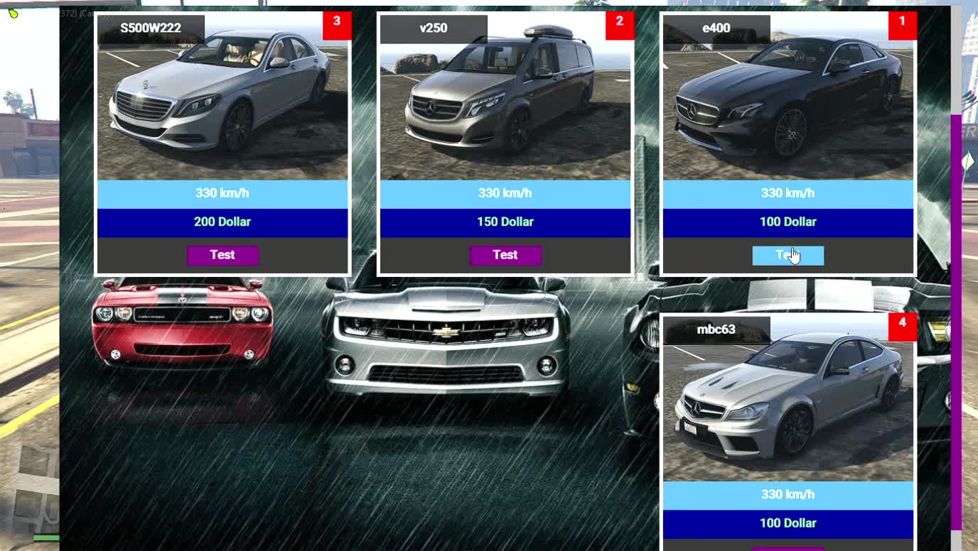 VIP List + Test Drive